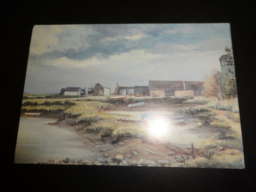 The Whelkhouses Brancaster Staithe by Shirley Carnt Postcard 1987 | eBay UK