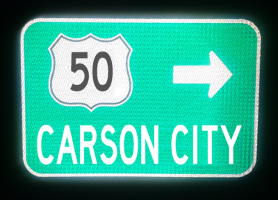 Carson City Highway Signs