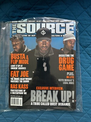 1998 The Source magazine no. 109 A Tribe Called Quest Break Up Cover | eBay