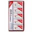 DORCO Red Razor Blades ST301 ( 10 Packs of 100 Blades ) | 1000 Blades ...