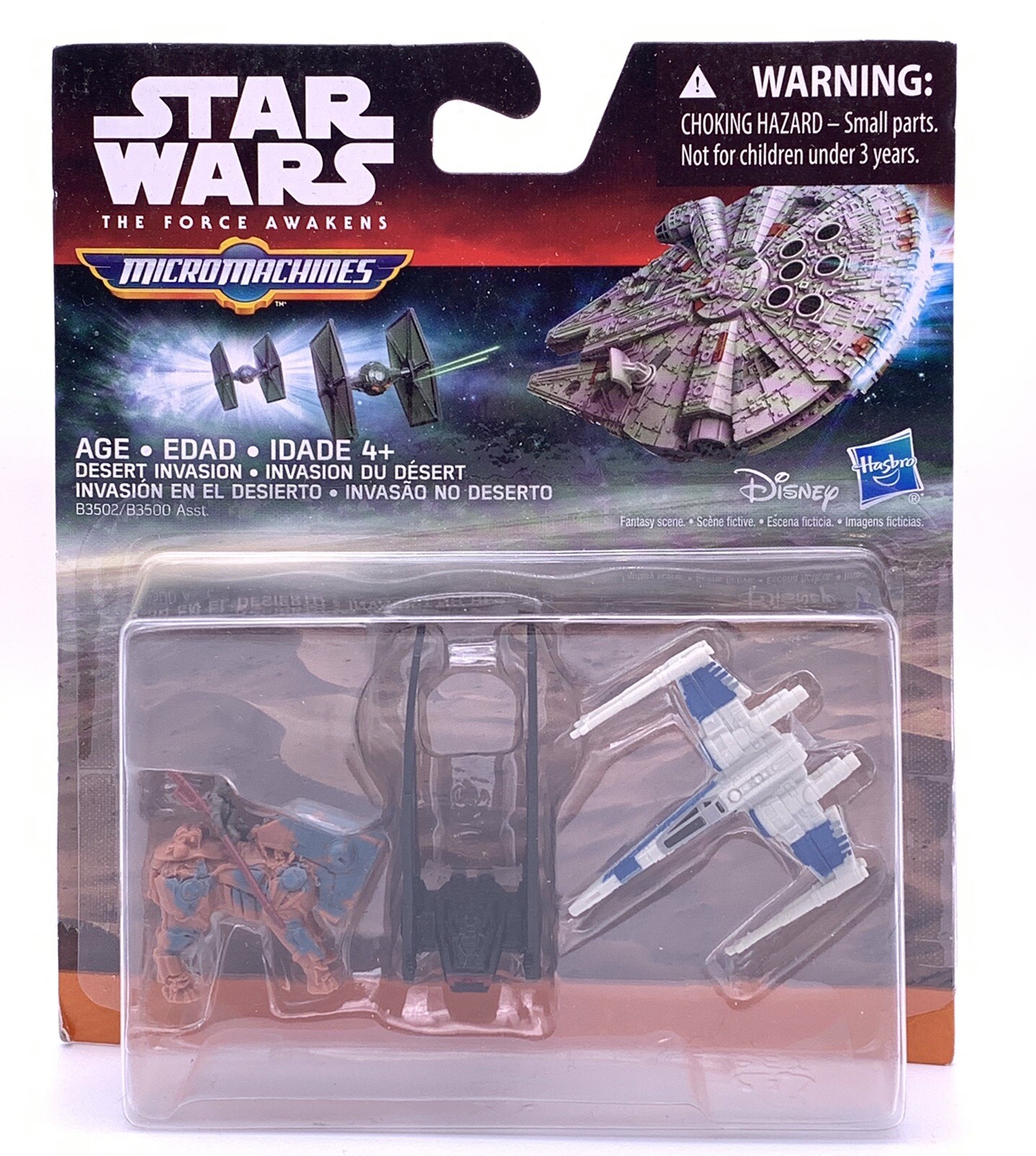 Star Wars Micro Machines Force Awakens X-Wing Kylo Ren Shuttle ...