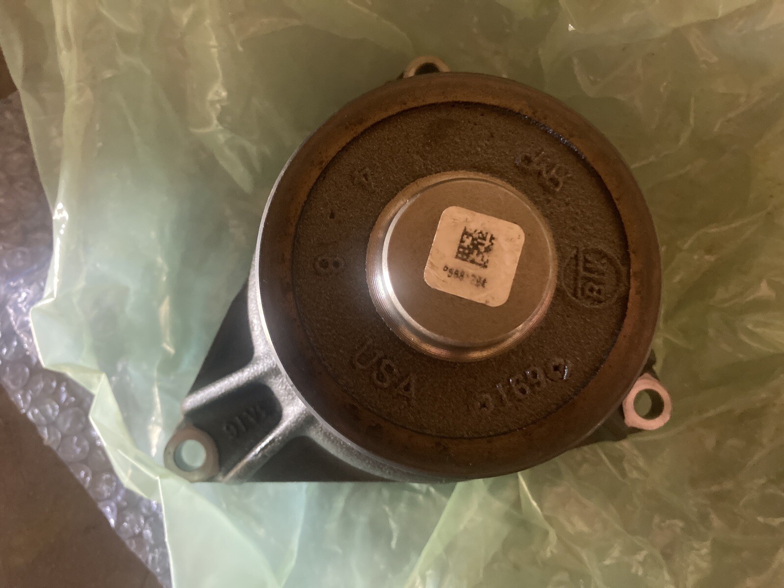 Cummins OEM Water Pump Kit 6410398 Marine QSC 8.3 QSL 9 Series Coolant ...