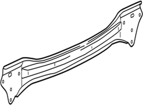 52172-52020 Toyota Reinforcement, rear bumper, no.2 5217252020, New ...