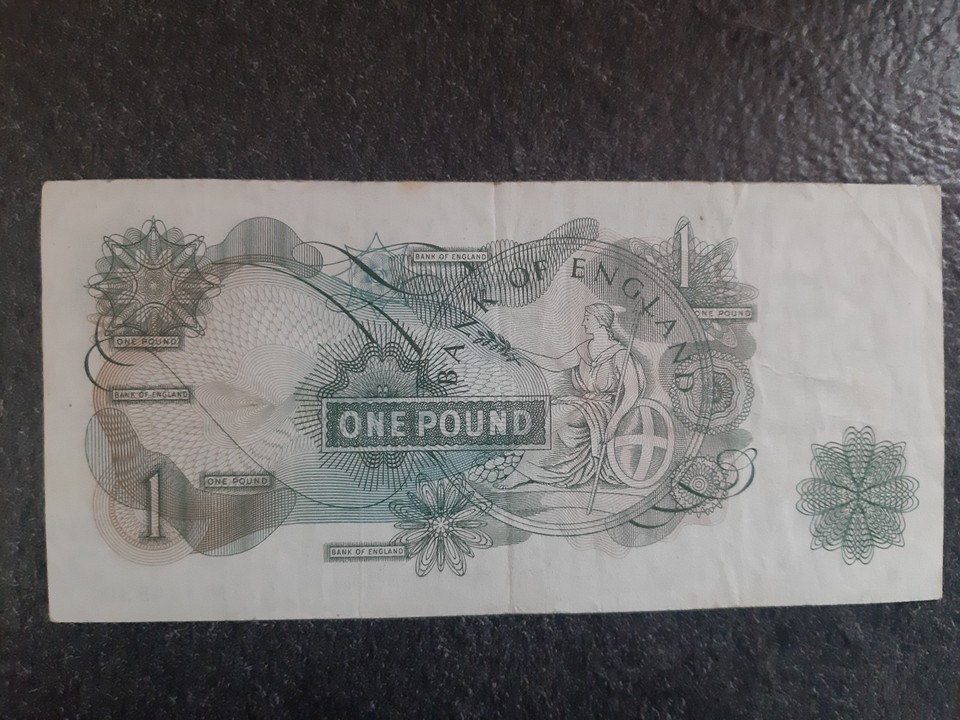 old english 1 pound bank notes, circulated condition. | eBay UK