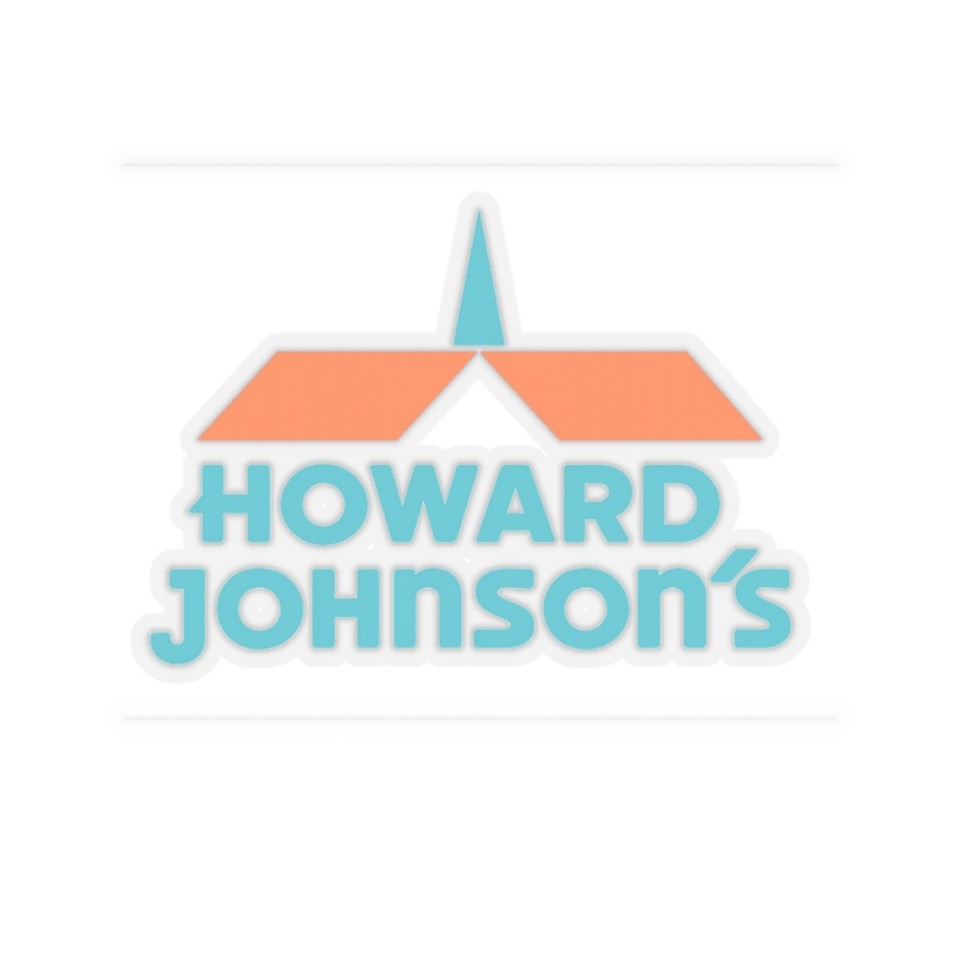 Howard Johnson's Restaurant Diner Kiss-Cut Stickers Coffee Ice Cream ...