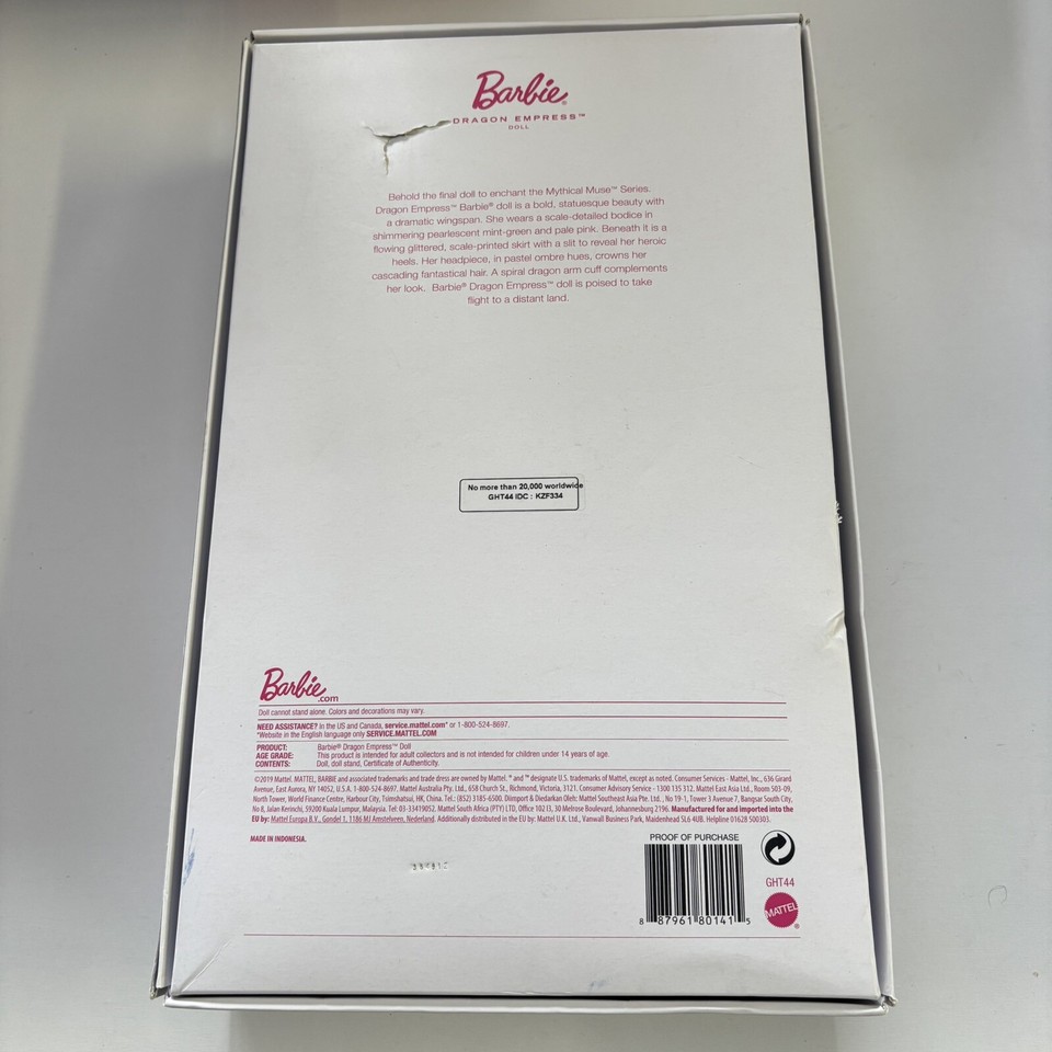 Barbie Signature Doll Dragon Empress - Mythical Muse Collection | eBay
