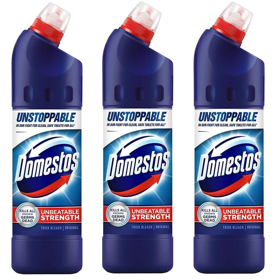 Domestos Professional Original Thick Bleach 24hr Rinse Proof 750ml ...
