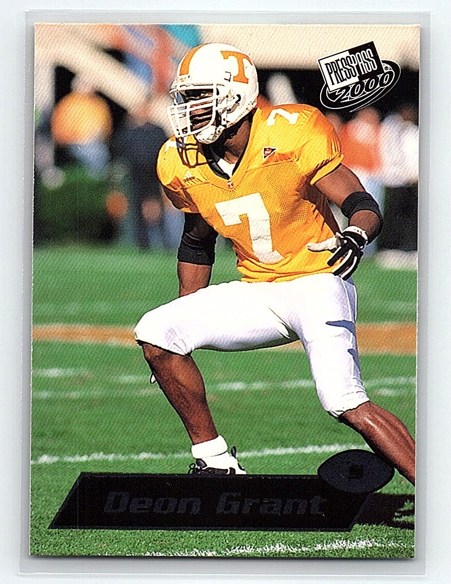 2000 Press Pass Deon Grant Tennessee Volunteers #12 | eBay