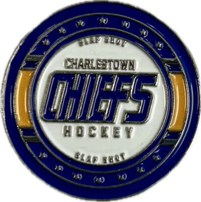 Slap Shot Charlestown Chiefs Official Lapel Pin | eBay