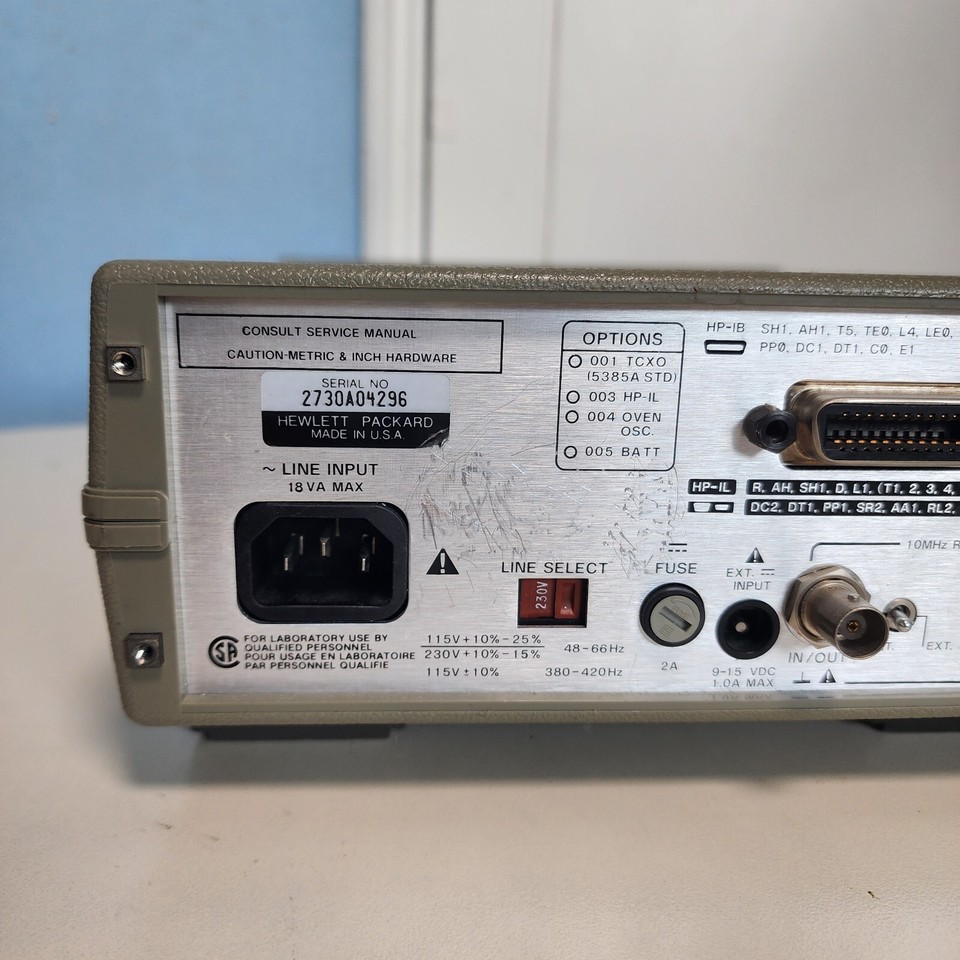 HP 5384A Frequency Counter | eBay