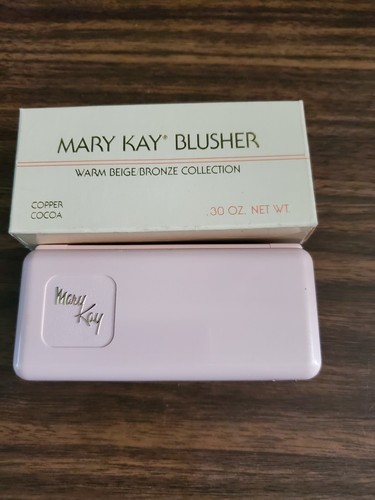 Vtg New Mary Kay Blusher Warm BEIGE BRONZE COLLECTION Copper Cocoa .30 ...