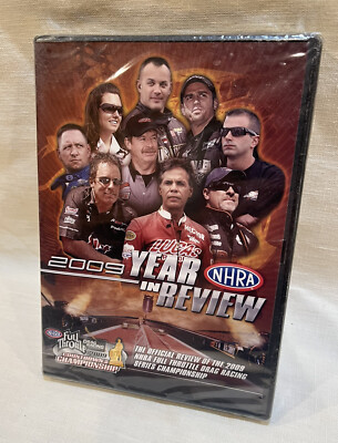 NHRA 2009 Year in Review DVD Drag racing championship Full Throttle NEW ...