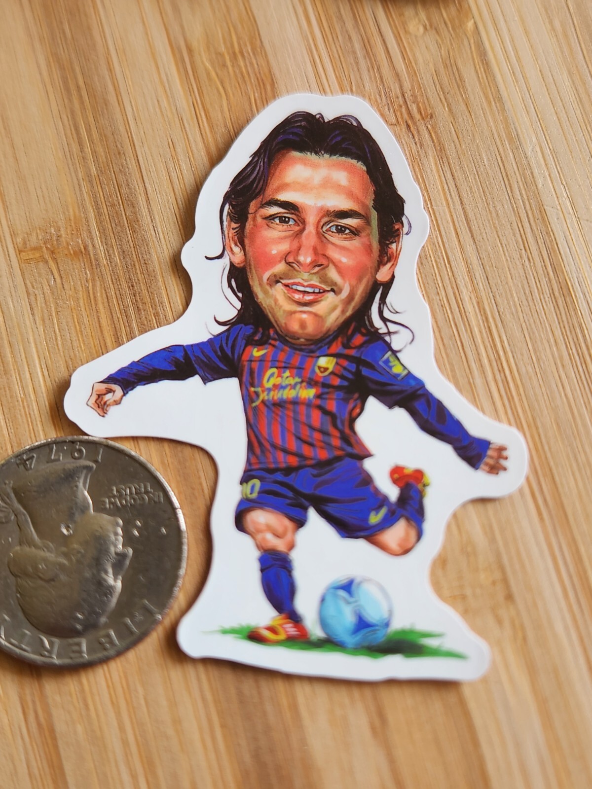⚽LIONEL MESSI STICKER Paris Saint-Germain Argentina Soccer Inter Miami ...