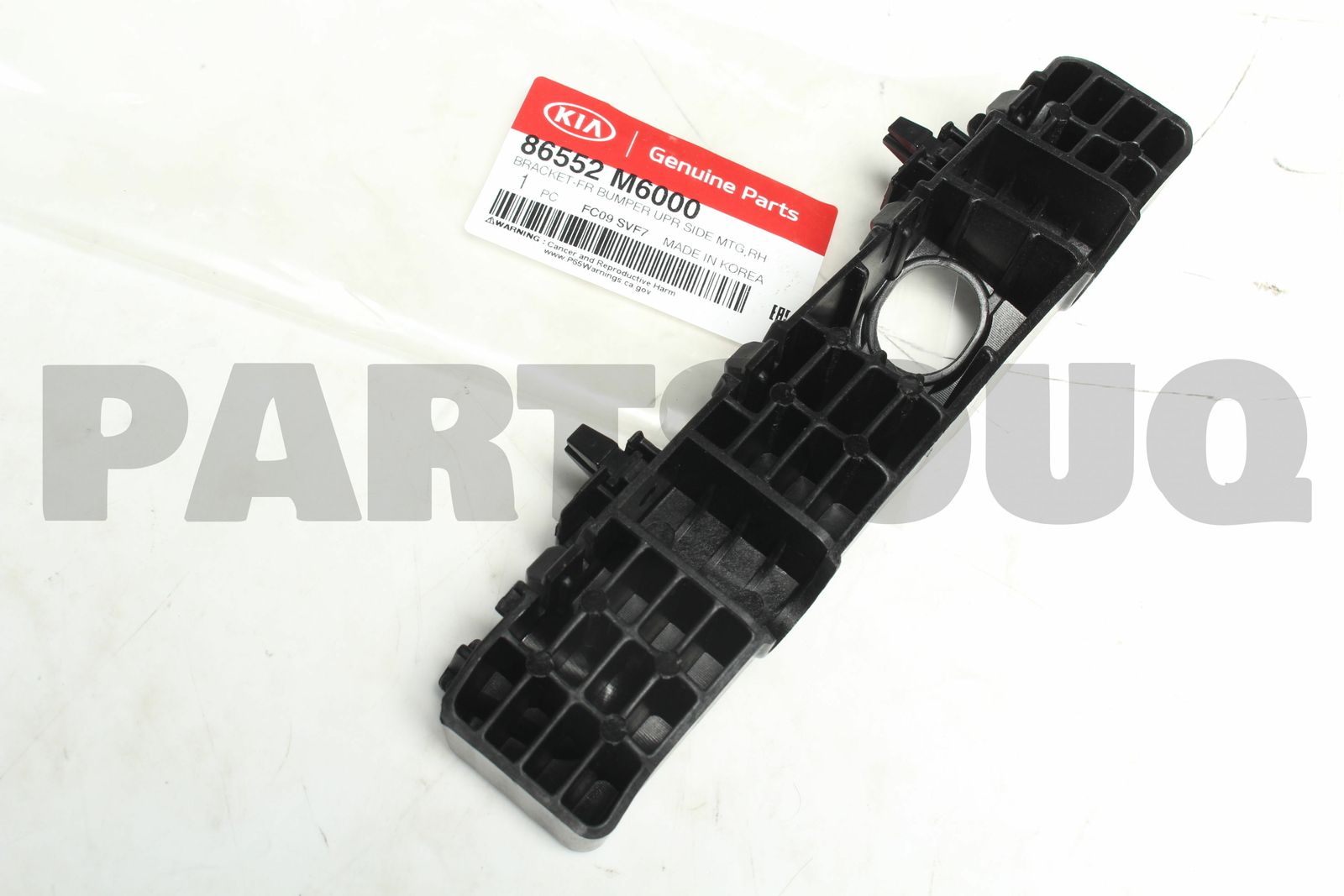86552M6000 Genuine Hyundai / KIA BRACKET-FRBUMPERUP | eBay