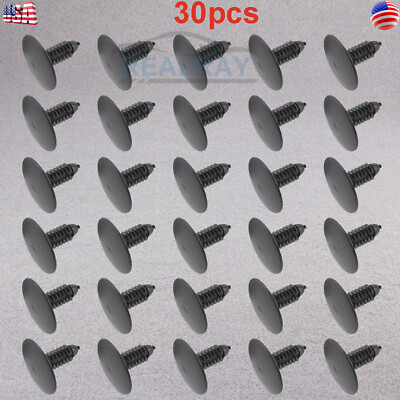 30 Pcs Fender Liner Retainer Clips Push Pin 6506293AA For Jeep-Grand ...