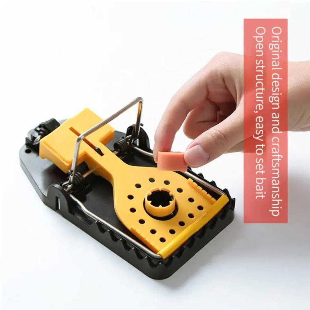 6 x Traps Intruder Reusable Mousetrap Very Easy Set Spring Mouse Trap ...