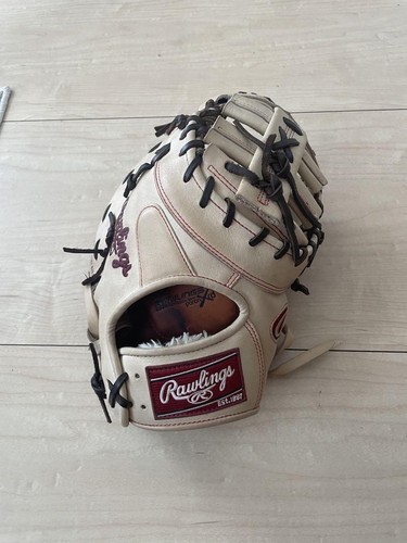 Rawlings First Baseman Mitt - Camel, Adult Softball/Baseball, Used ...