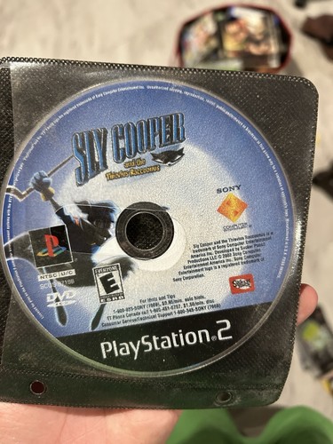 Sly Cooper and the Thievius Raccoonus (Playstation 2, PS2) - DISC ONLY ...