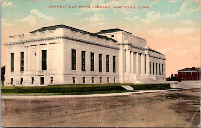 Hartford Connecticut CT State Library Building 1910s Postcard | eBay