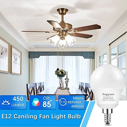 Ceiling Fans That Use Regular Light Bulbs | Shelly Lighting