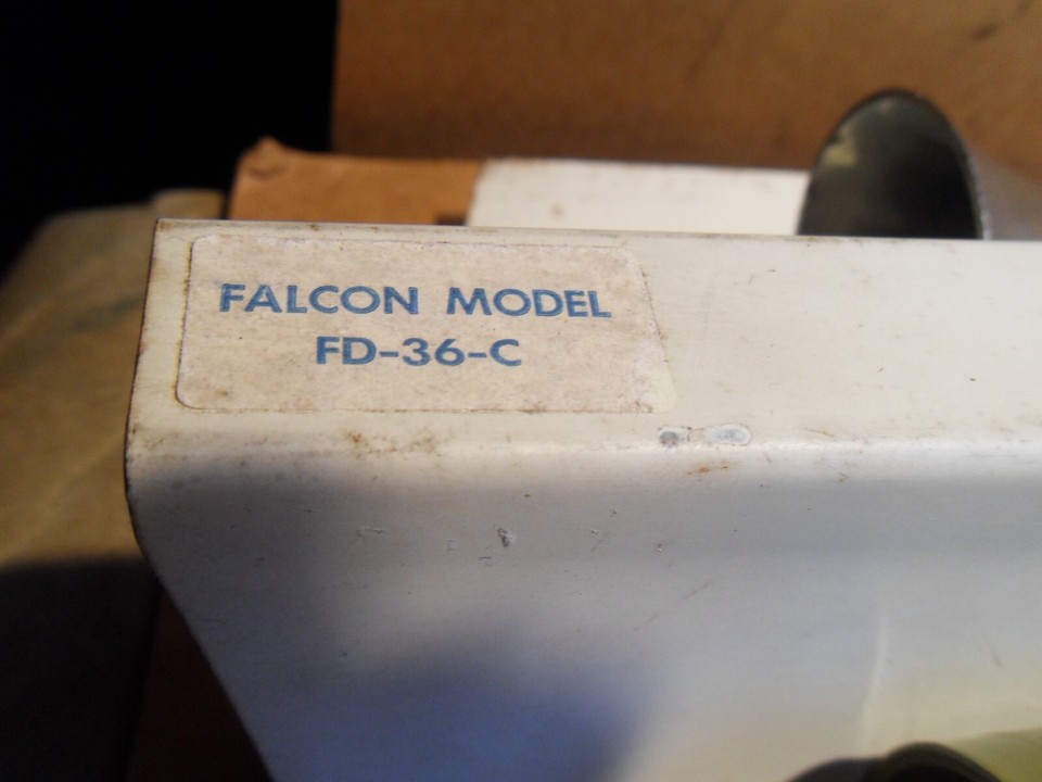 Vintage 1960's Falcon Model FD36-C Automatic Fire Detector With ...
