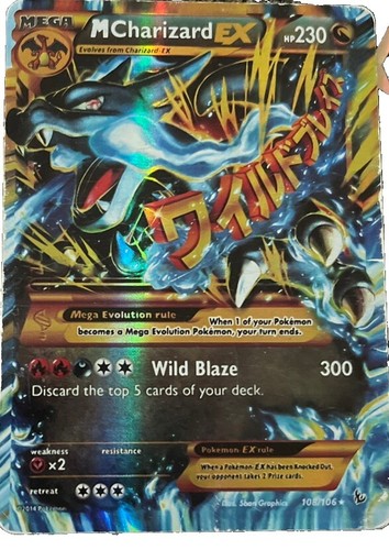 M Charizard Ex XY FlashFire 108/106 | eBay