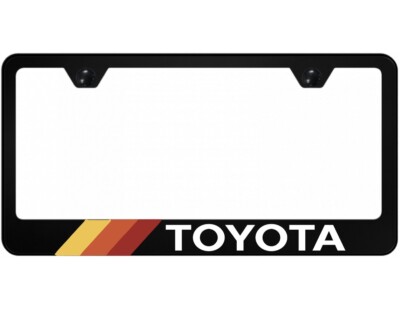Toyota Style Heritage Classic Retro Off-road License Plate Frame | eBay