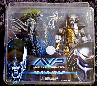 NECA AVP GRID Vs CELTIC Rivalry Reborn Action Figures Exclusive 2 Pack ...