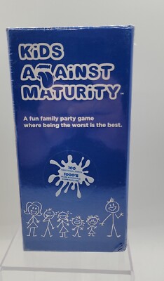 Kids Against Maturity: A Fun Party Card Game for Kids NEW & SEALED ...