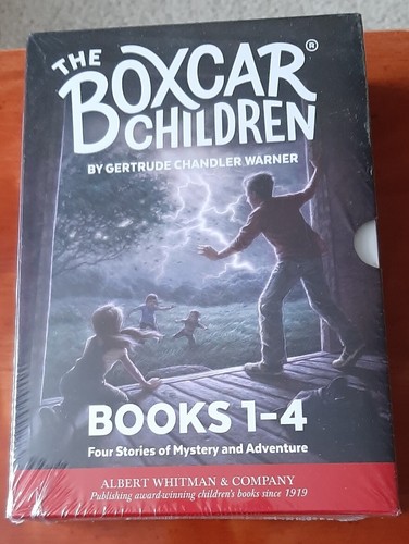 The Boxcar Children Mysteries: Boxed Set 1-4 NEW, Wrapped 9780807508541 ...