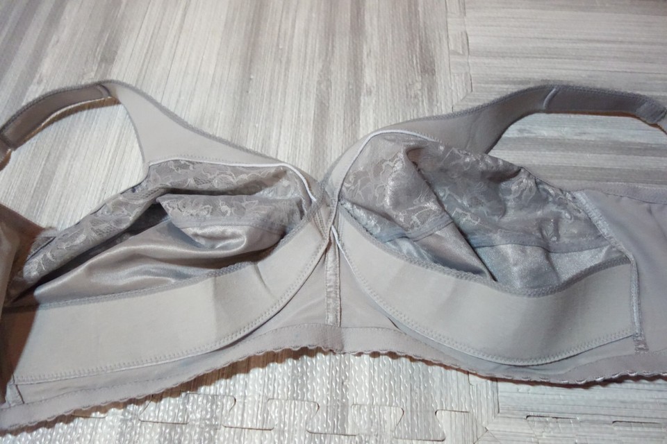 Glamorise Magic Lift Support Wireless Bra 1000 Soft Gray Size 46DD | eBay