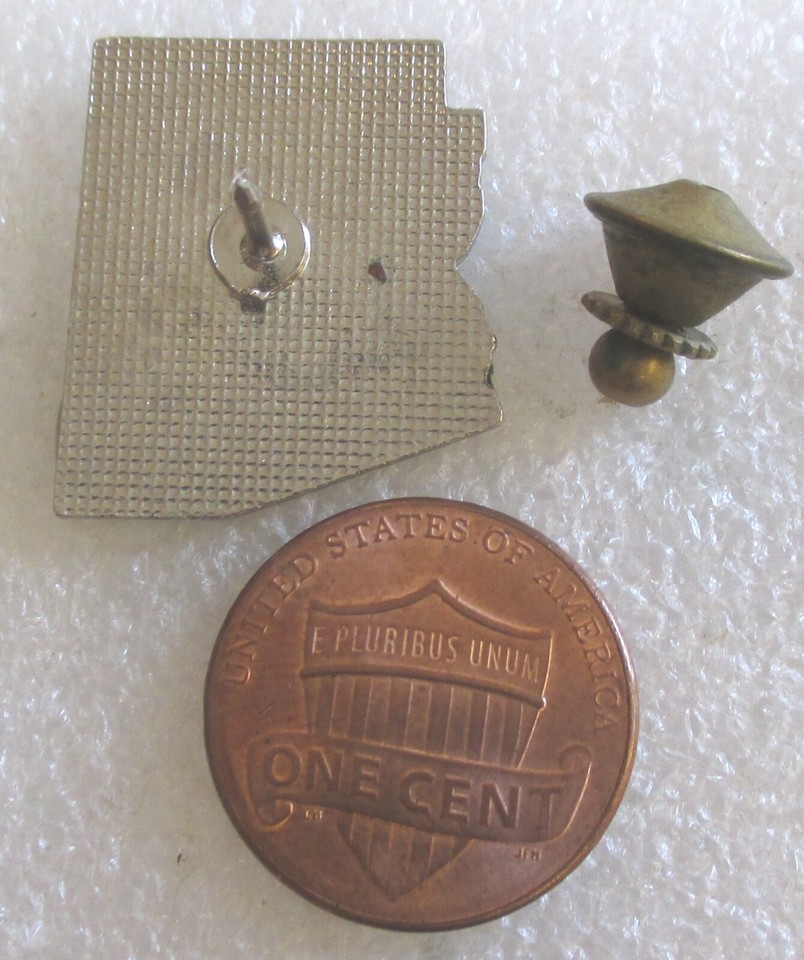 State of Arizona Map Tourist Travel Souvenir Collector Enamel Pin | eBay