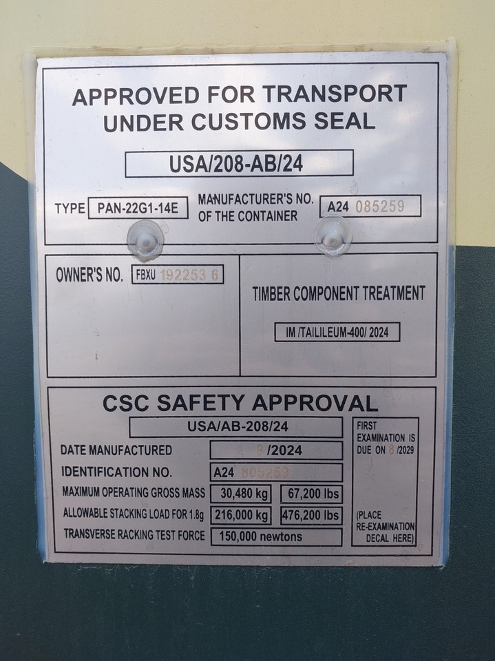 Camouflage New One Trip 20ft Shipping Storage Container Easy Open Door ...