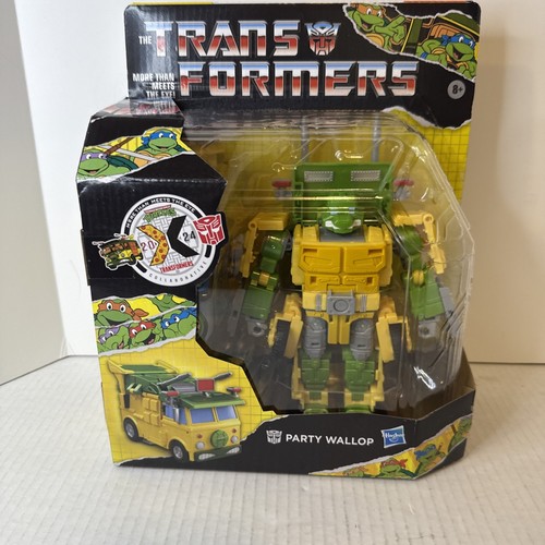 Transformers Party Wallop Teenage Mutant Ninja Turtles - Slight Box ...