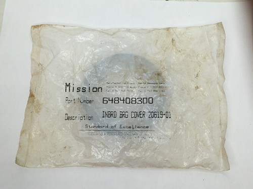 MISSION 648408300 OIL SEAL INBRD COVER 20619-01 IN BOARD BEARING COVER ...