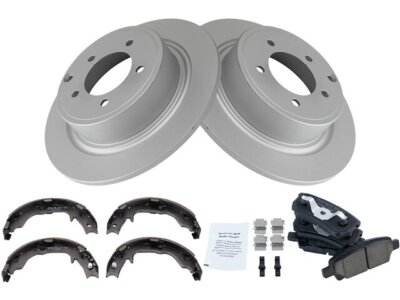 For 2008-2009, 2011 Dodge Caliber Brake Pad Rotor and Parking Brake Kit ...