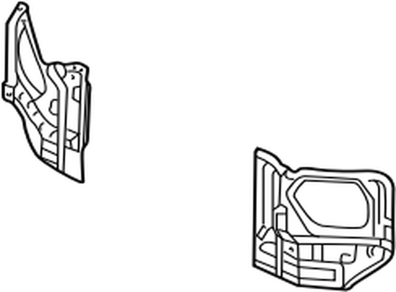 53212-35101 Toyota Support, radiator, lh 5321235101, New Genuine OEM ...