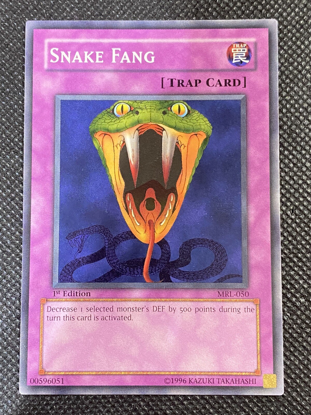 YuGiOh! - Snake Fang MRL-050 Common 1st Edition Near Mint Magic Ruler ...