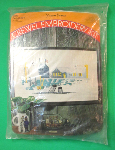 Pauline Denham Crewel Embroidery Kit 6018 SeaScape | eBay Australia