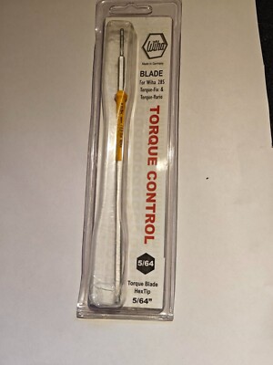 Wiha #28557 5/64" Torque Blade Hex Tip for Wiha 285XX Torque-Vario ...