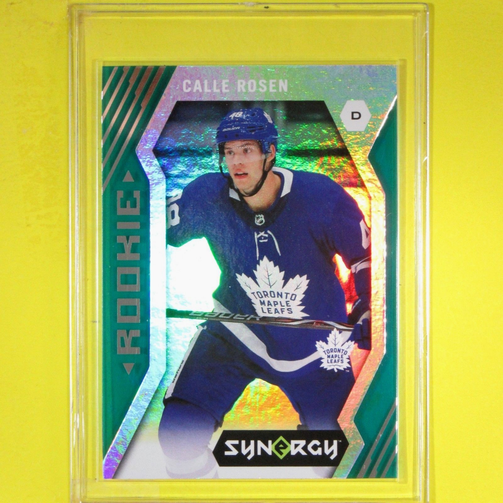 CALLE ROSEN 2017-18 ROOKIE " SYNERGY BLUE " #54 Toronto Maple Leafs | eBay