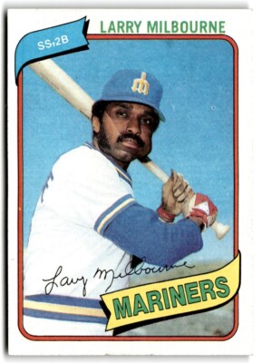 1980 Topps Larry Milbourne Seattle Mariners #422 | eBay