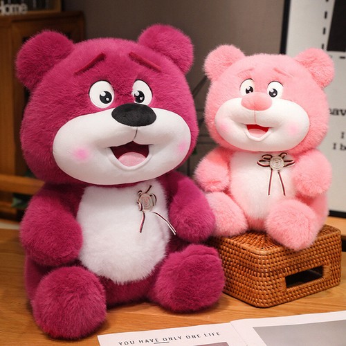 Customizable Cute Stberry Bear Plush Toy Cartoon Bear Doll Gift | eBay