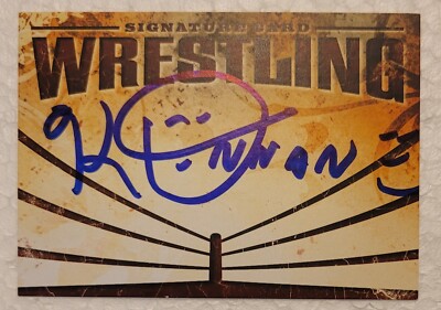 KONNAN Signature Card AUTO signed Autograph NWO WCW AAA TNA | eBay