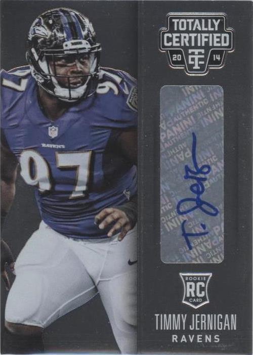 2014 Panini Totally Certified - Timmy Jernigan #108 Rookie Signatures ...