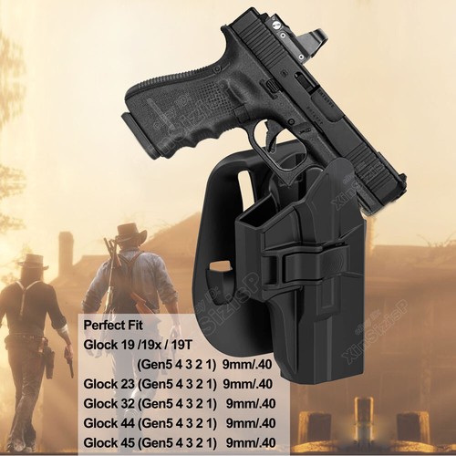 G45 Holster Fit Glock G45 G19 32 23 19 19X 19T 44 (Gen 3/4/5) 9mm 40 ...