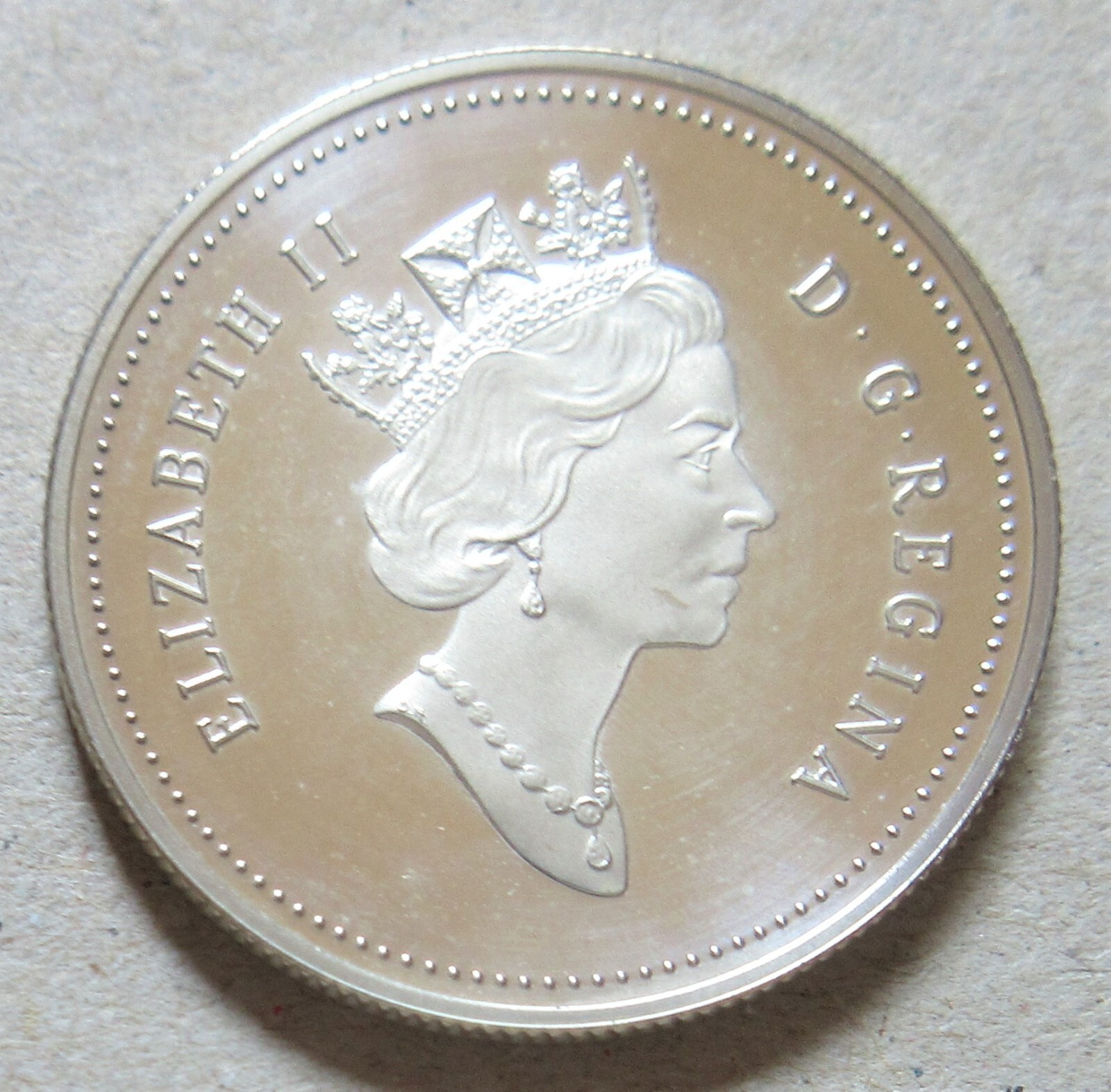 1997 Canada PROOF SILVER Half Dollar Fifty Cents Coin. UNC 50 Cents 50c ...