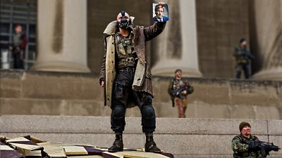 DC bane the dark knight rises harvey dent batman playmat gaming mat | eBay