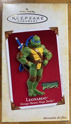 Hallmark 2005 Leonardo Teenage Mutant Ninja Turtles NIB Keepsake Xmas ...