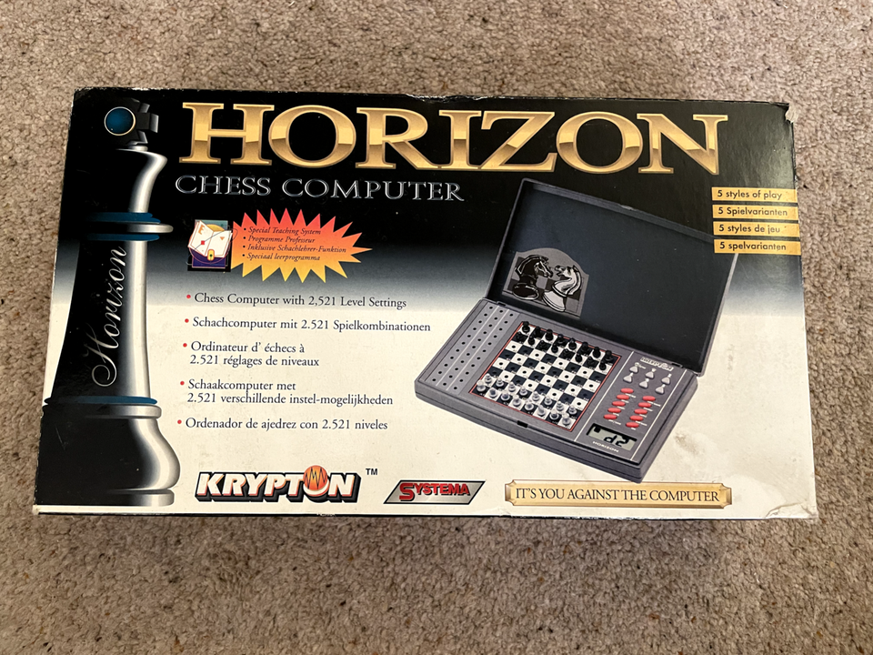 Horizon Chess Computer Systema Krypton | eBay UK